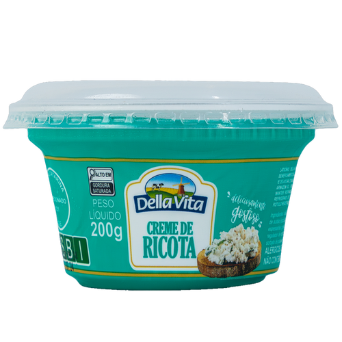 CREME DE RICOTA POTE DELLA VITA 12X200G | cordialdistribuidora
