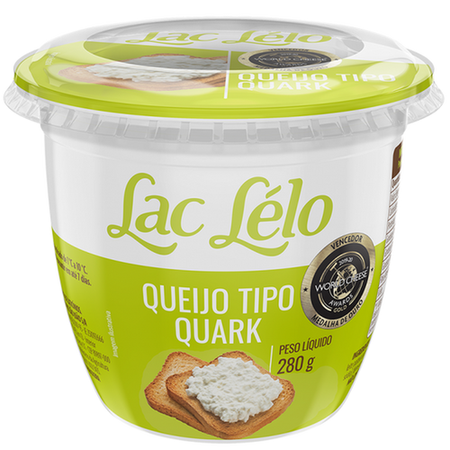 QUEIJO TIPO QUARK LAC LELO 12X280G | cordialdistribuidora