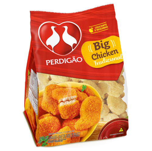 EMPANADO FRANGO TRAD. CONG. BIG CHICKEN PERDIGAO 3X1KG ...