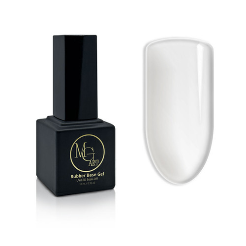 RUBBER BASE GEL - # CLEAR | MGart
