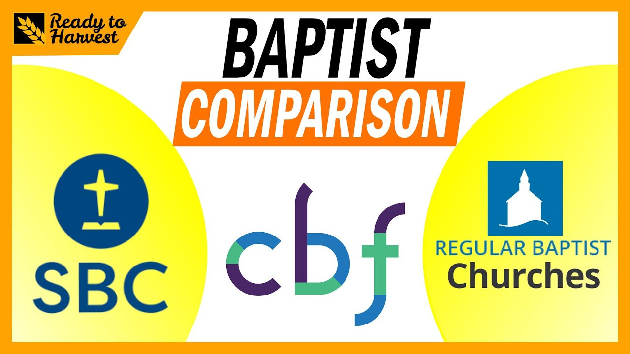 Southern Baptists, Cooperative Baptists, and Regular Baptists Compared