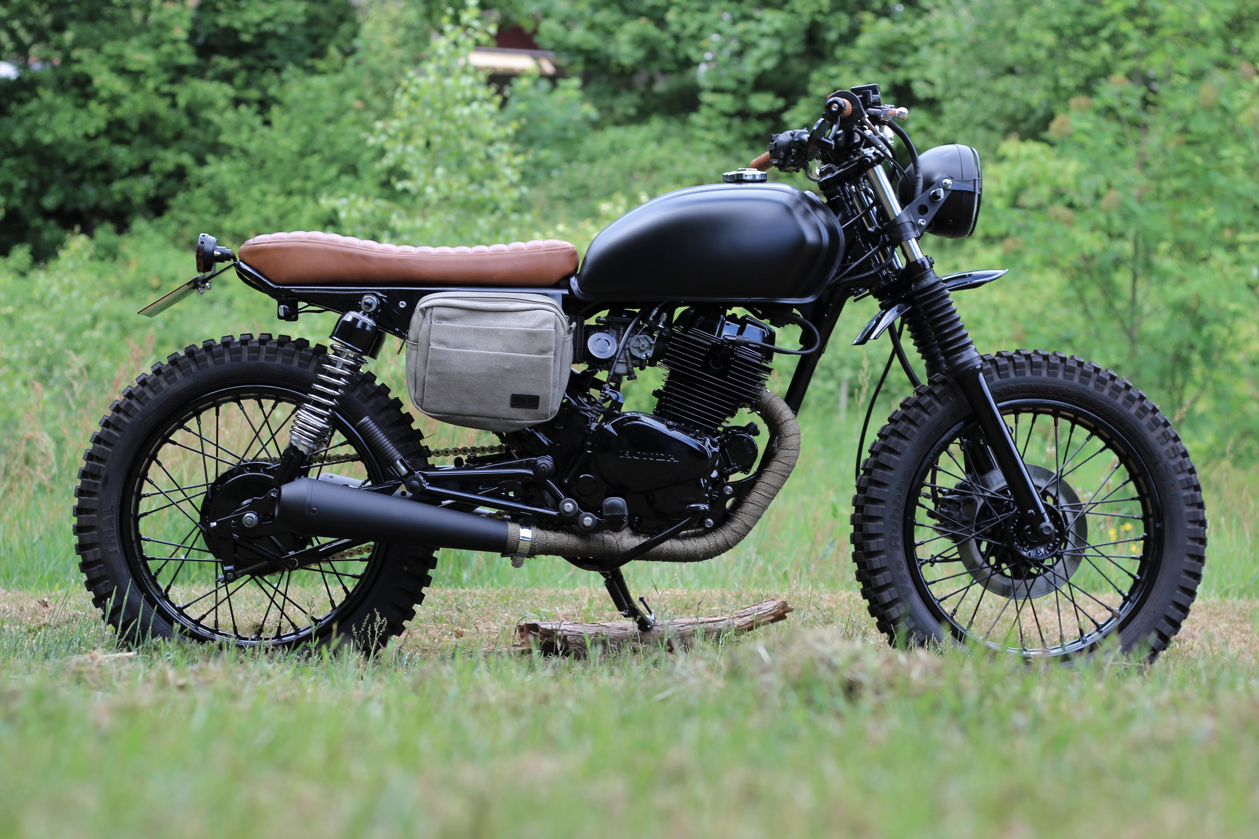 'Matt Black' Honda CD250cc | TwinThing-2020
