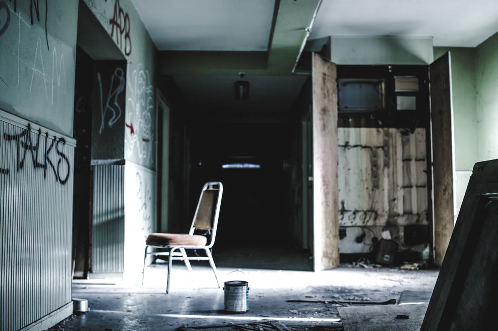 The Abandoned Downey Insane Asylum