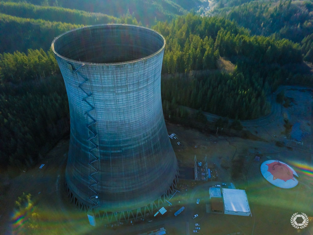 The Abandoned SATSOP Nuclear Power Plant