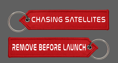 Remove Before Launch Keytag | Chasing Satellites