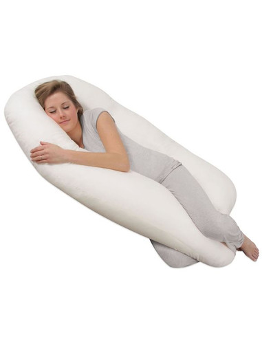 Leachco Snoogle Back 'N Belly Chic Contoured Body Pillow | Happymom