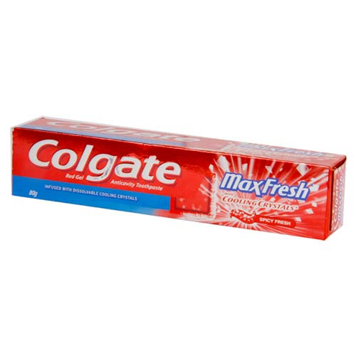 Colgate Max Fresh Red Gel Tooth Paste 80 gm | Foodonn