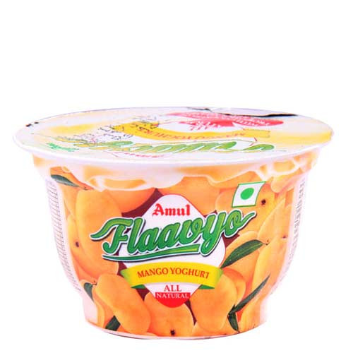 Amul Flavoured Mango Yoghurt 100 gm | Foodonn