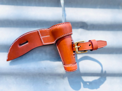 Light horse Leather lance bucket | Ironbark Trading