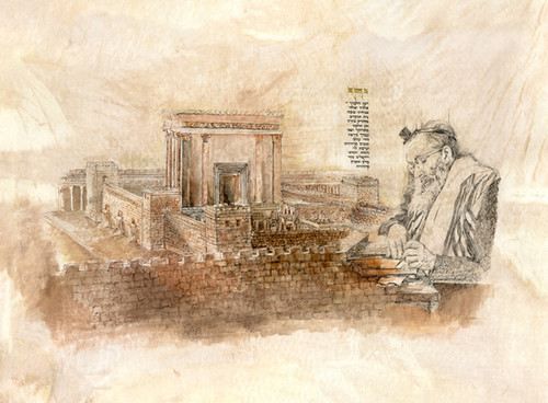 Beit Hamikdash- Print | Avigail Wieder Art