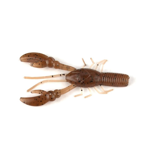 Brown Pumpkin Seed - 3.5 Inch Crawfish - 10 Count | Kipawa Propellers