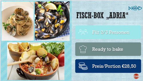 FISCH-BOX - "ADRIA" | BEST FOODS HUNTER