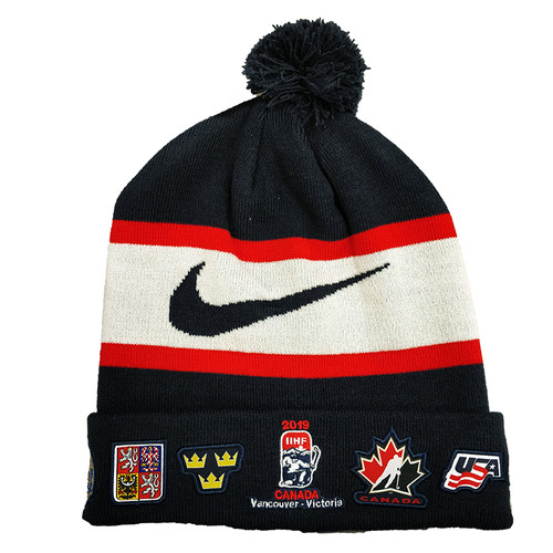 2019 IIHF World Junior Championship Nike Embroidery Beanie / Toque ...