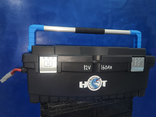 12V 160AH 2.0kWh LITHIUM Portable Battery from Dragon Off Grid Solar ...