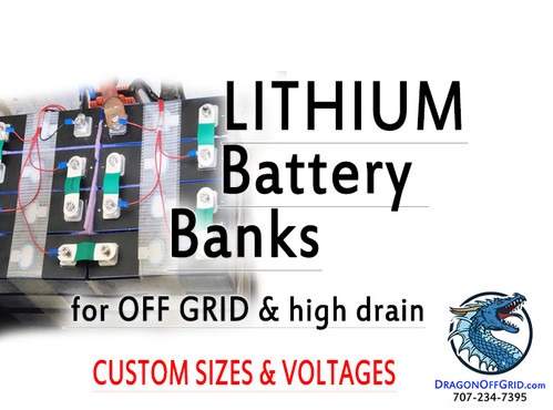 CUSTOM Lithium Battery Packs | Dragon off Grid