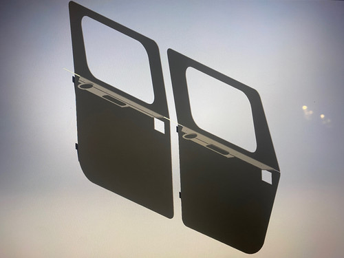 HMMWV 1/2 Hard Doors DIY Drawings | IST Laser Engraving