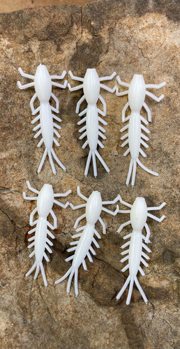 Mayfly Larvae-White-6 baits per pack | fishongetthe.net