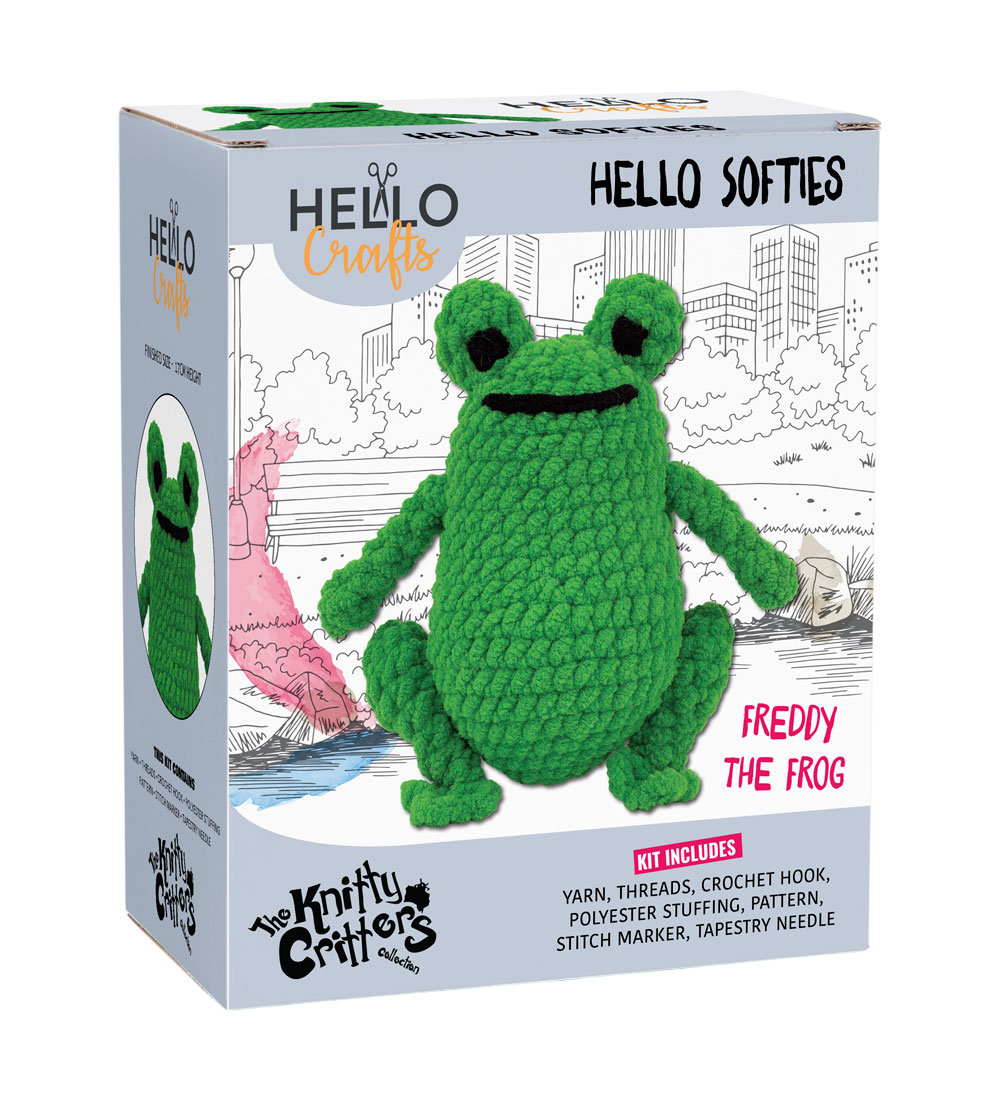 Softie Amigurumi - Freddy The Frog
