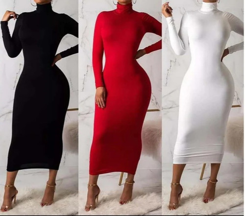 Long sleeve Bodycon Dress | Mzansi Closet