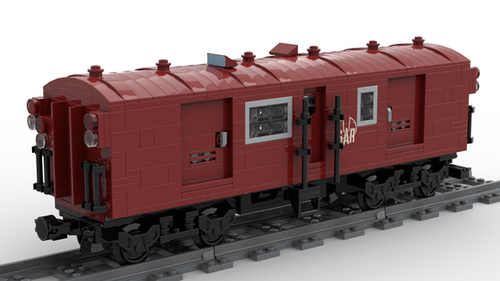 South Australian Railways 8300 class Brakevan | Schmick Bricks