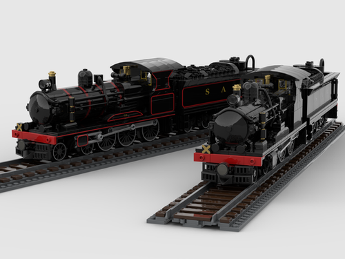 Vinyl Decal Pack for SAR Rx class locomotive | Schmick Bricks