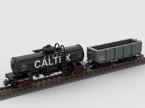 South Australian Railways 7900 Tank Wagon & ON class Ore Wagon (Narrow ...