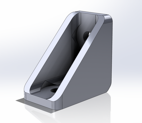 3D Printer Corner Brace / General Bracket | Alwayscreativedesign