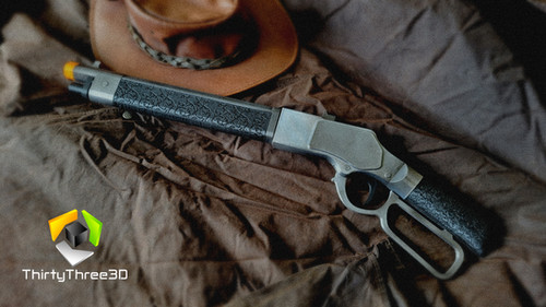 Fallout Ghoul's Lever action rifle 'Mare's Leg' | ThirtyThree3d