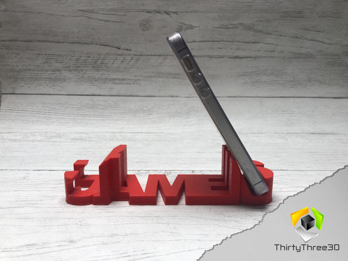 Personalised Phone/Tablet stand 3D printed | ThirtyThree3d