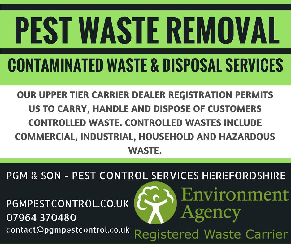 Pest Removal & Contaminated Waste Disposal Services Throughout ...