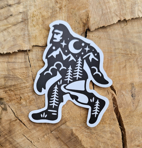 Oregon Bigfoot Stickers | Ryan's Custom Signs