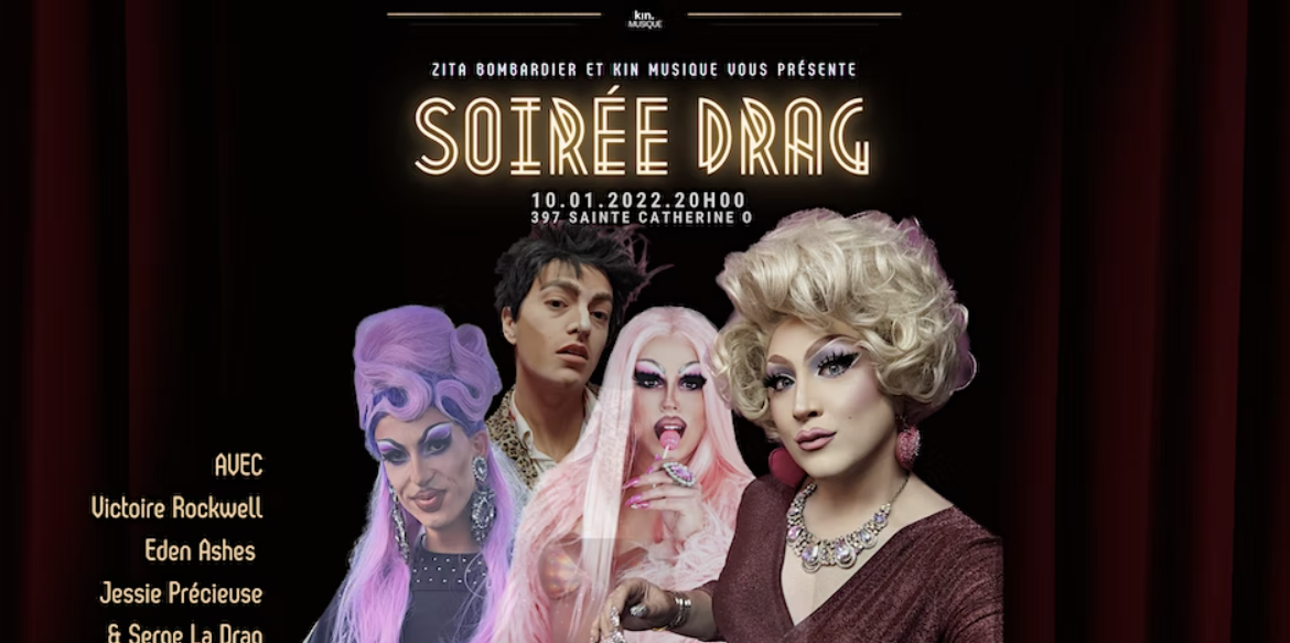 Soirée Drag - Victoire Rockwell & Friends | zitabtouret
