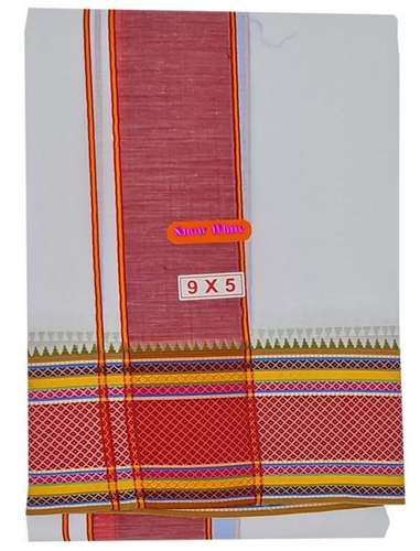 9X5 Pooja Dhoti | Sai Flowers Of Ohio