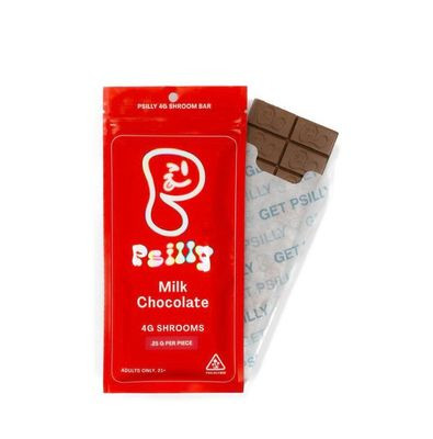 PSILLY MUSHROOM CHOCOLATE BAR 4000MG | TrueHi