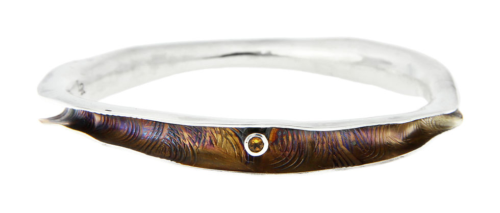 Wave Bangle / Canada / Little Rock Jewellery Studio