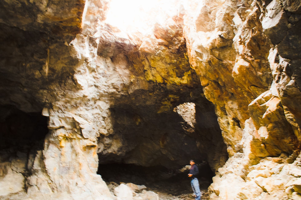Exploring the French mines of Hedley