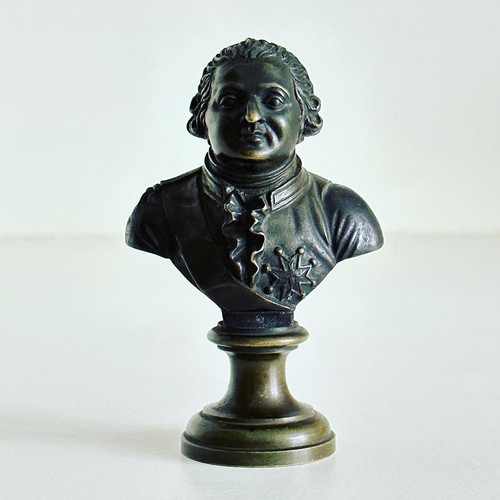 A Regency Period Bronze Bust of King George III | Woodnutt Antiques