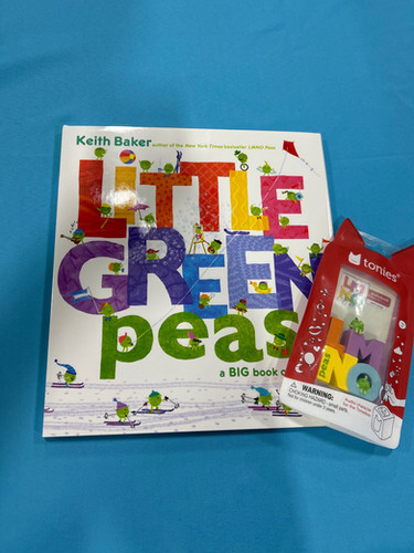 Little Green Peas and LMNO Peas Tonie Book set -Hardcover | Shelvie