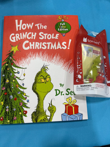 How the Grinch Stole Christmas and The Grinch Tonie | Shelvie