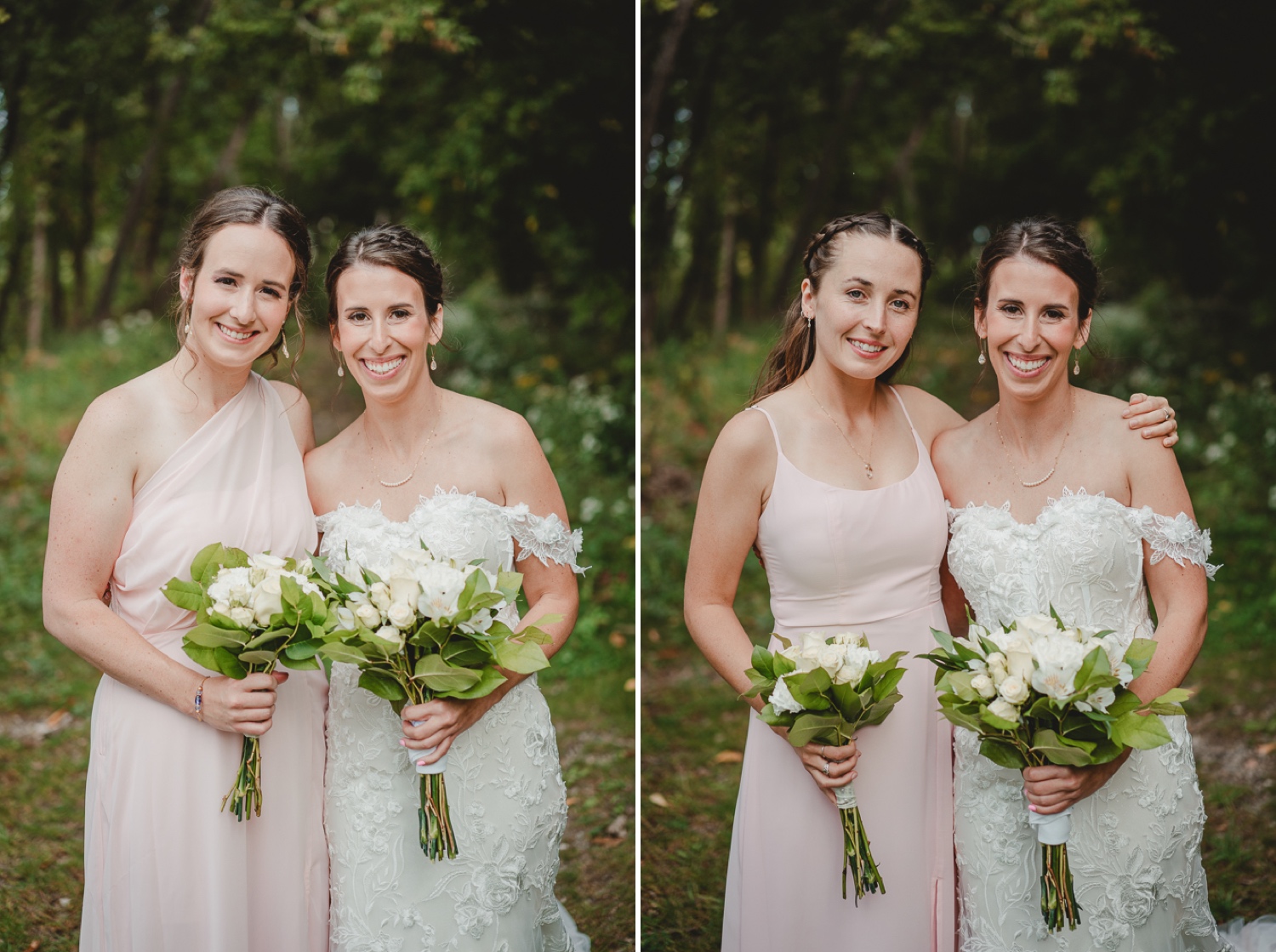 Beth + Corey's wedding day at the Poplar Hall Appleton Wisconsin