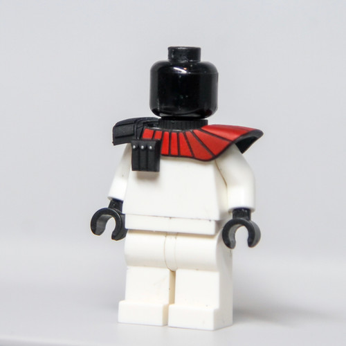 Dark Red Alpha Pauldron | Printech Workshop