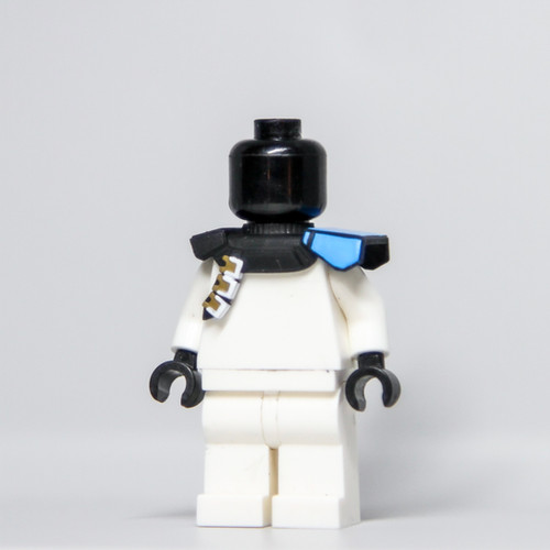 Light Blue Alpha Heavy Mag Pauldron | Printech Workshop