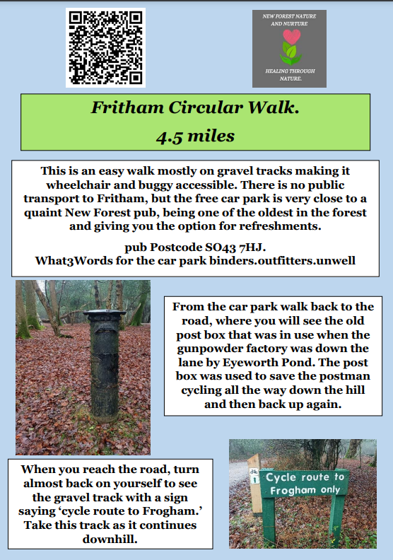 Downloadable New Forest circular walk - Fritham | NF nature and nurture