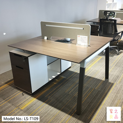 （包送貨）辦公室組合枱 雙人四人座辦公台 職員電腦枱 LS-T109 | 家之良品辦公傢俱