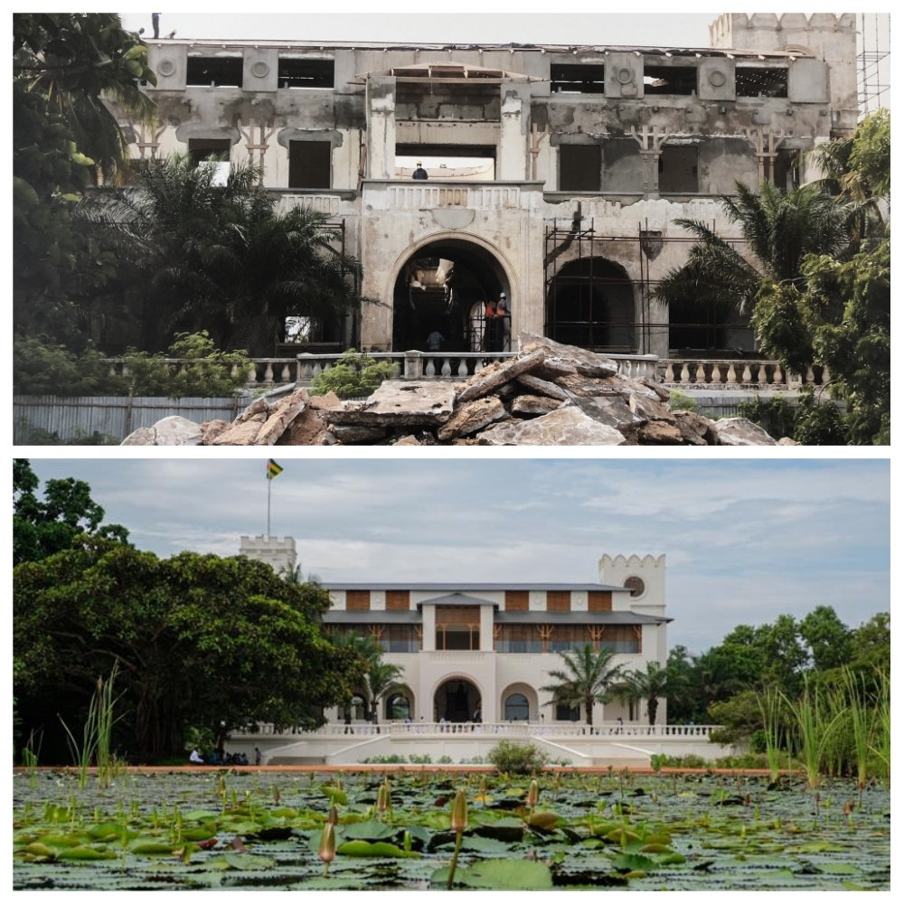 Symbol of colonialism moved into center of African Art