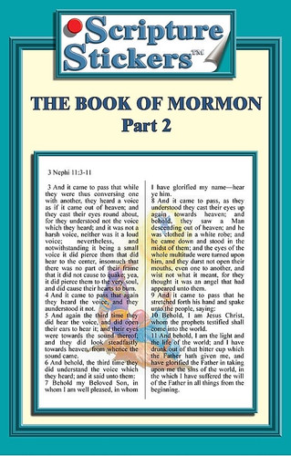 The Book of Mormon - Part 2 | Scripturestickers