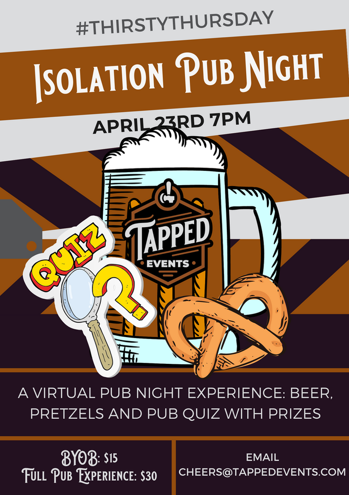 Virtual Pub Night: April 23rd