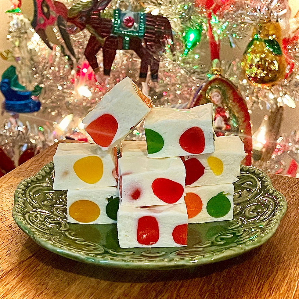 Holiday Gumdrop Nougats