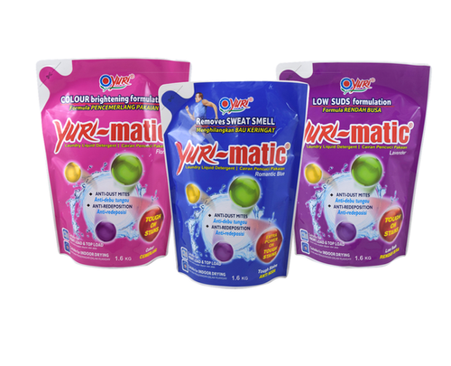 Yuri-Matic Antibacterial Liquid Laundry Detergent Refill 1.6Kg | Yuri ...