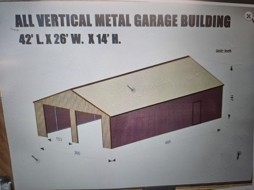 26X42 METAL SHOP KIT | PSC